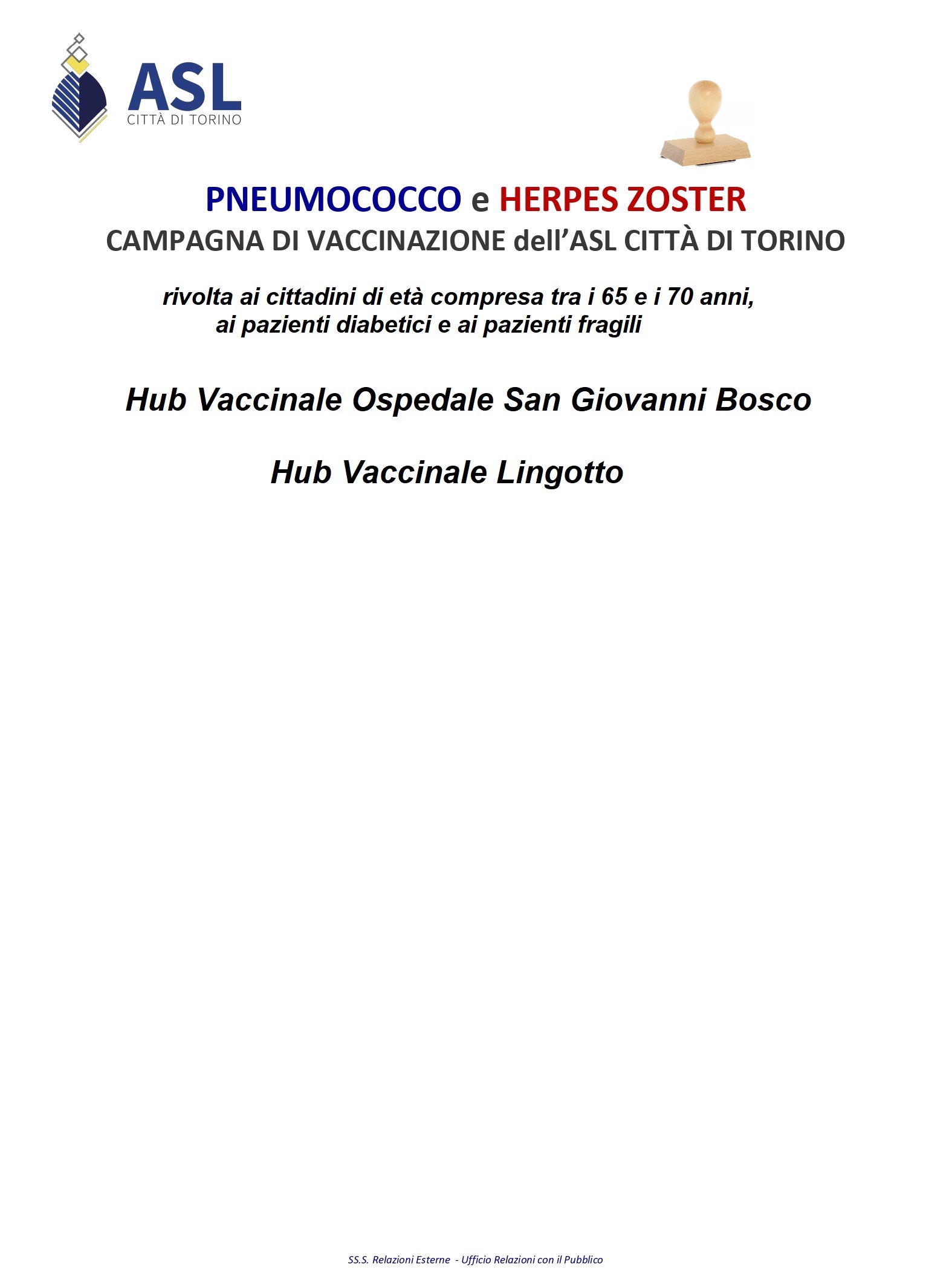 ANTI-PNEUMOCOCCO e ANTI-HERPES ZOSTER (Fuoco di Sant’Antonio) | Azienda ...