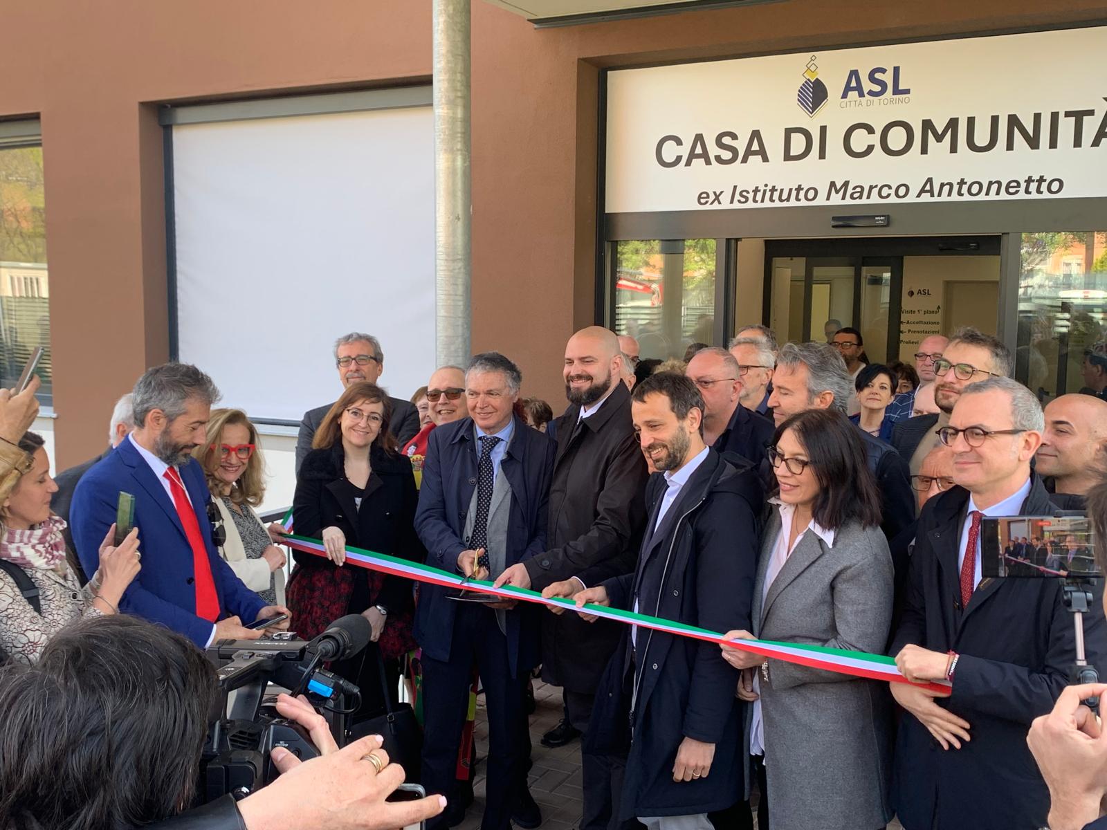 Inaugurata la Casa di Comunità ex Istituto Marco Antonetto | Azienda ...